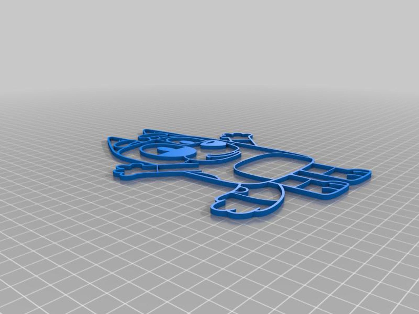 Bluey and Bingo Inspired 2D Wall Art | 3D Printed Wall Art | Unique ...