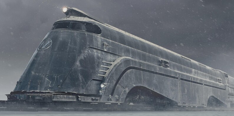 Snowpiercer Tallie Carriage | 3D Printed N Scale Models | White PLA (NS ...