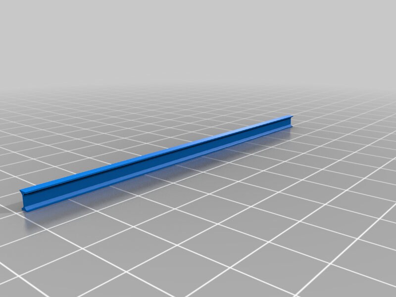 Steel Wide Flange Beam | 3D Printed N Scale Models | White PLA (NS-09 ...
