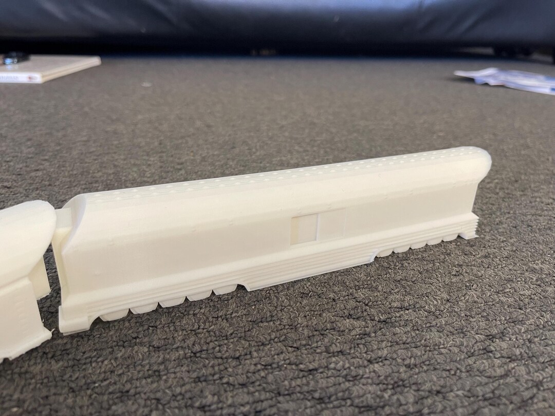 Snowpiercer Tallie Carriage | 3D Printed N Scale Models | White PLA (NS ...