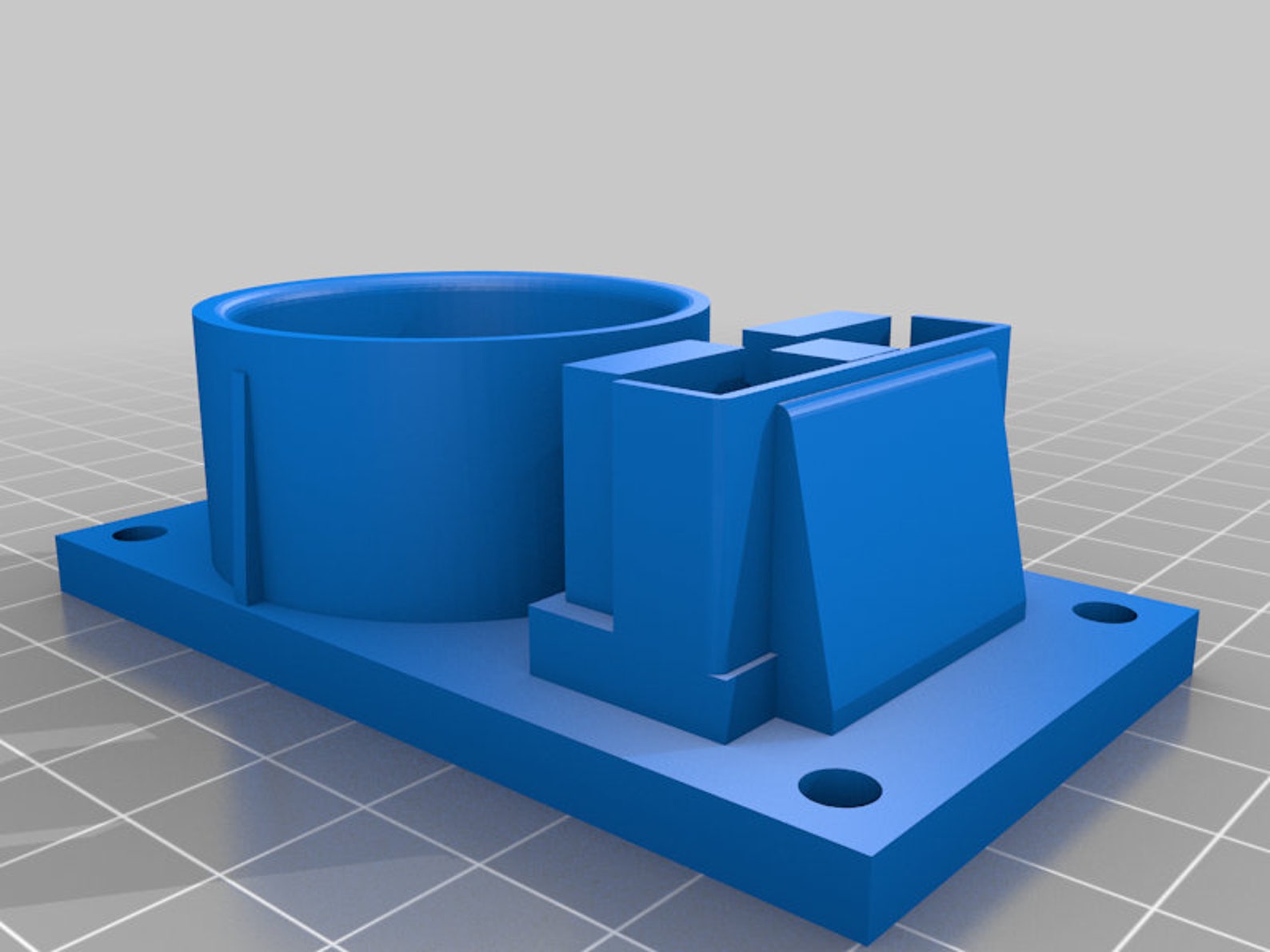 Trailer Plug & Anderson Plug Holder | 3D Printed Anderson Plug ...