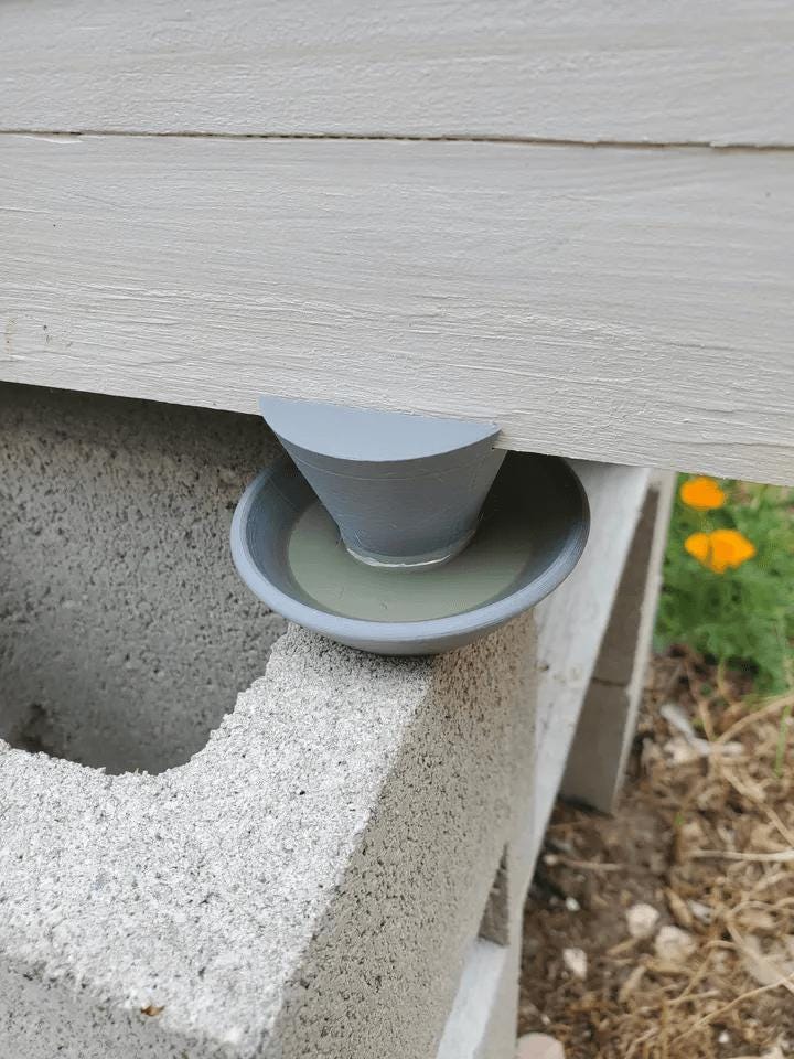 Bee Hive Ant Trap | 3D Printed Bee Hive Accessories | Customizable ...