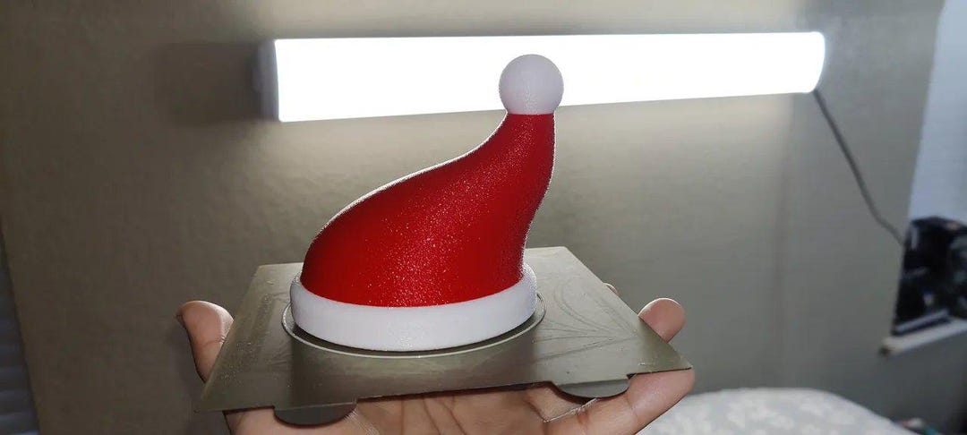 3D Printed Giant Santa Hat 3D Printed Festive Décor 3D Printed ...