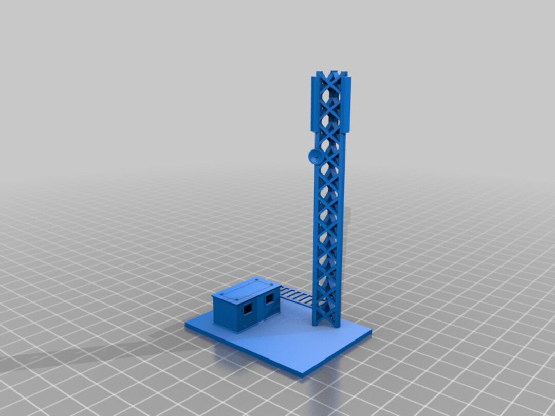 Cell Tower | 3D Printed N Scale Models | White PLA (NS-14) - Etsy