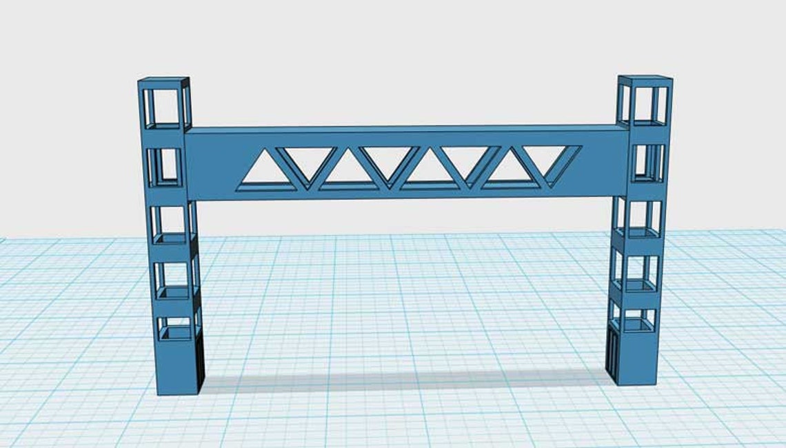 Elevator Causeway | 3D Printed N Scale Models | White PLA (NS-18) - Etsy