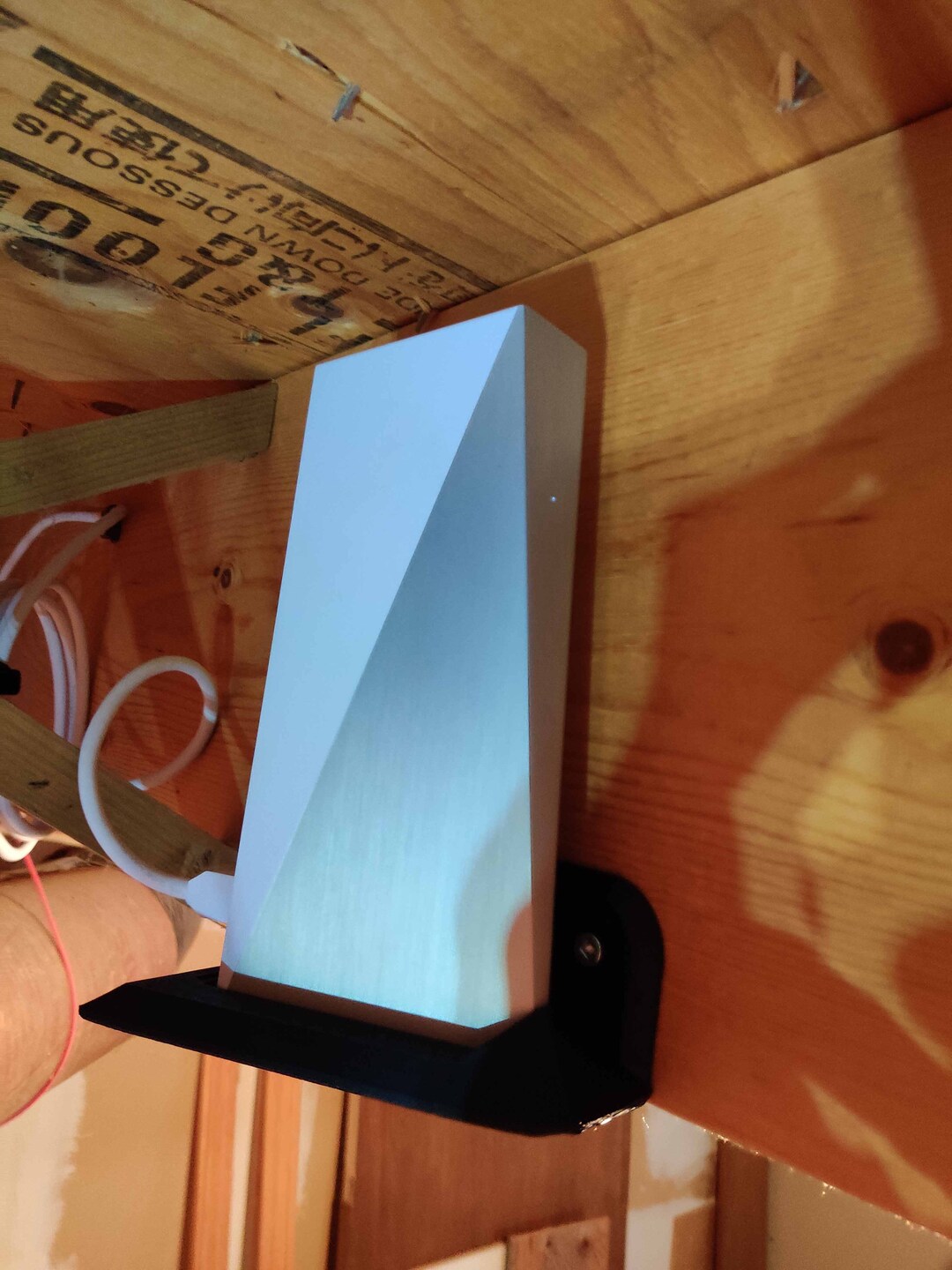 3D Printed Starlink Router and Power Brick Wall Mount (SL-03) - Etsy