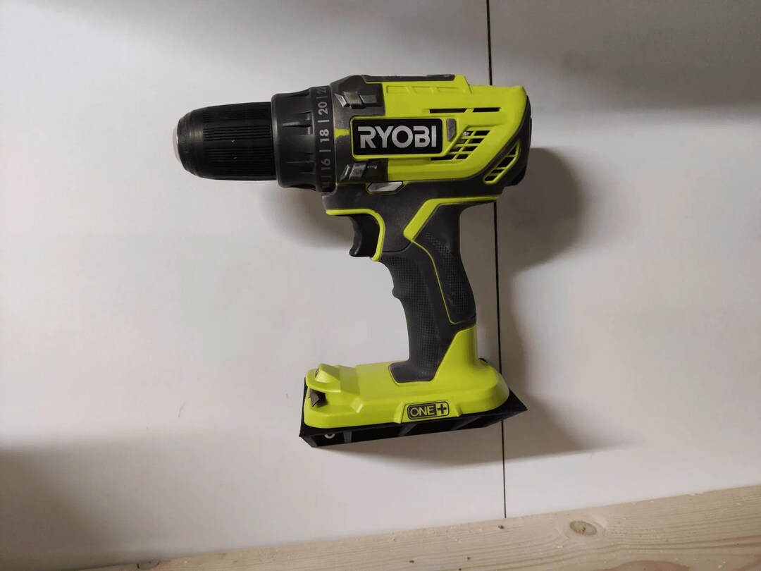 Tool Shelf Compatible With Ryobi 18v | 3D Printed Ryobi Accessories ...