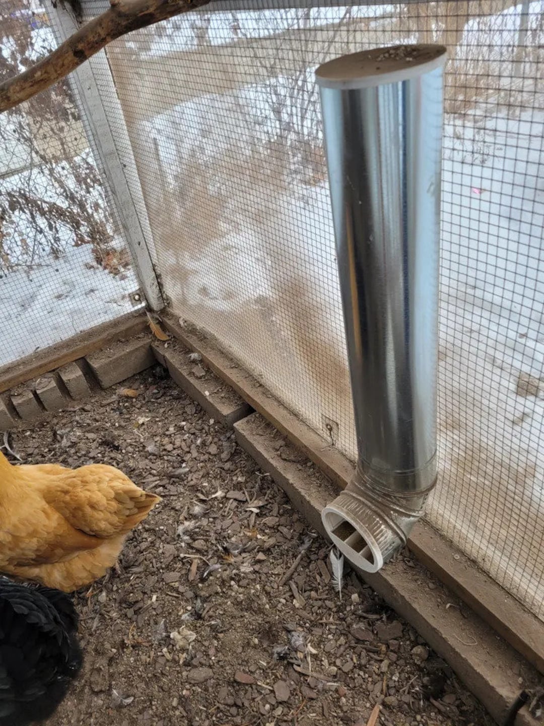 3D Printed Chicken Feeder (CF-08) - Etsy