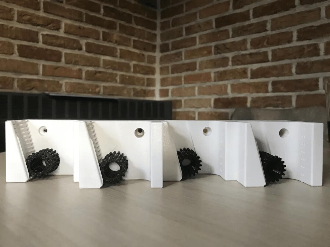 Triple & Quadruple Gravity Broom Holder + Gear for Smaller Diameter ...