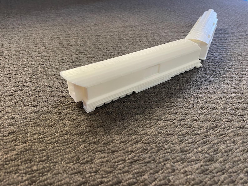 Snowpiercer Tallie Carriage | 3D Printed N Scale Models | White PLA (NS ...