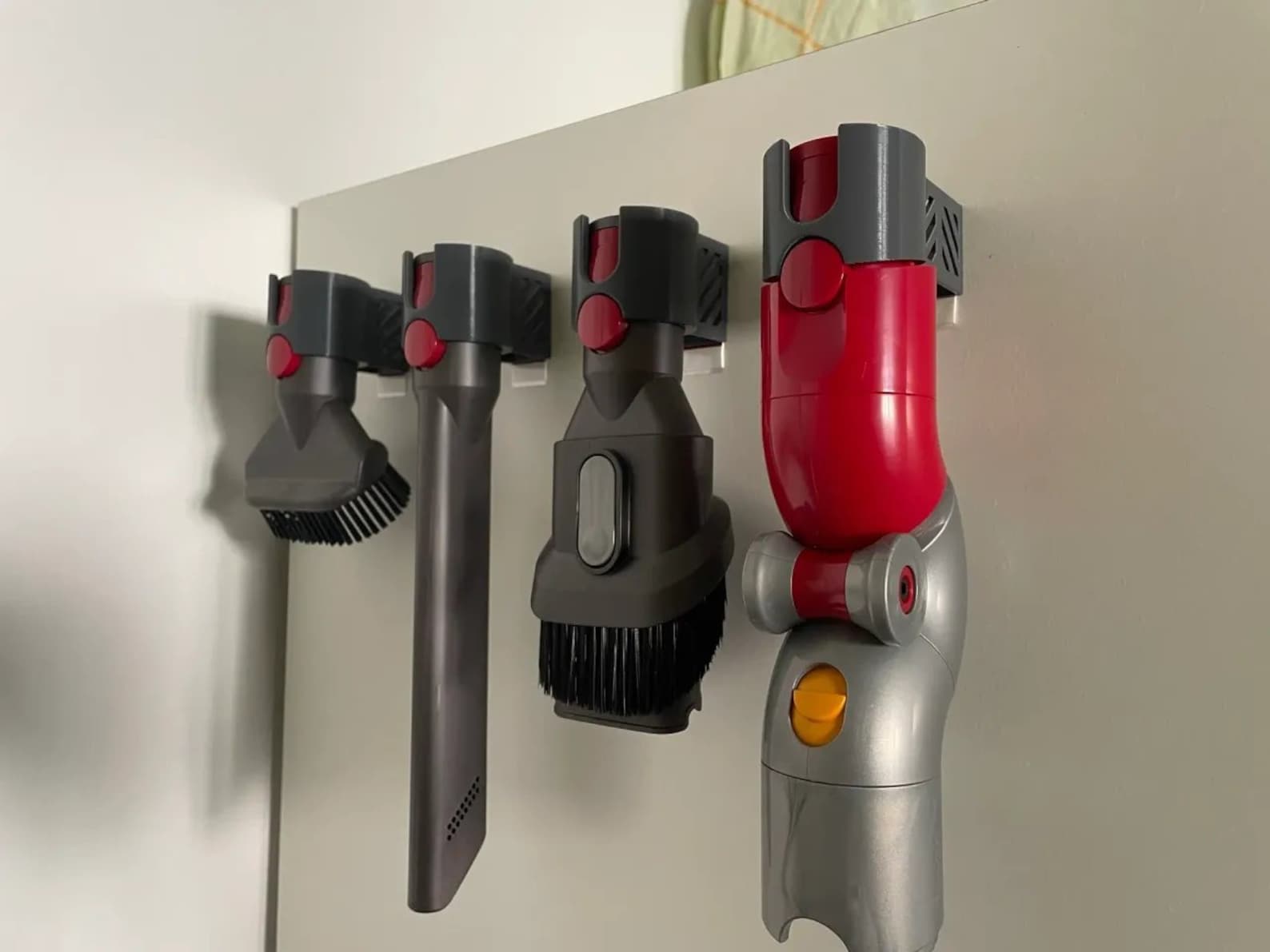 Dyson V12 Slim Accessories Wall Mount | 3D Printed Dyson Vacuum Cleaner ...