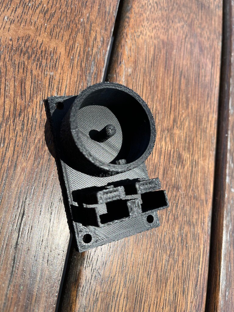 Trailer Plug & Anderson Plug Holder | 3D Printed Anderson Plug ...
