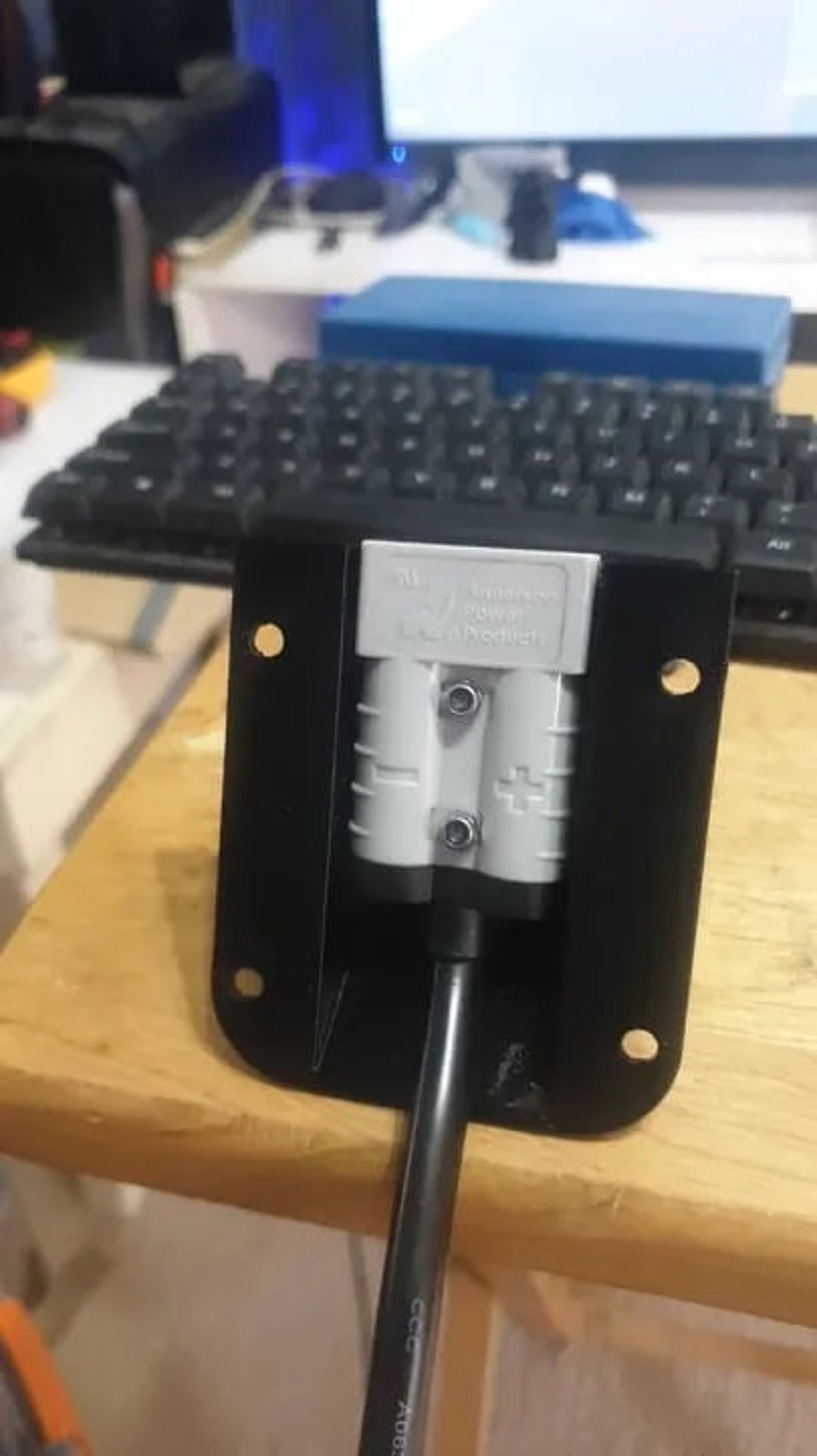 Anderson Plug Flat Mount Cover 50A / 120A / 175A / 350A 3D Printed ...