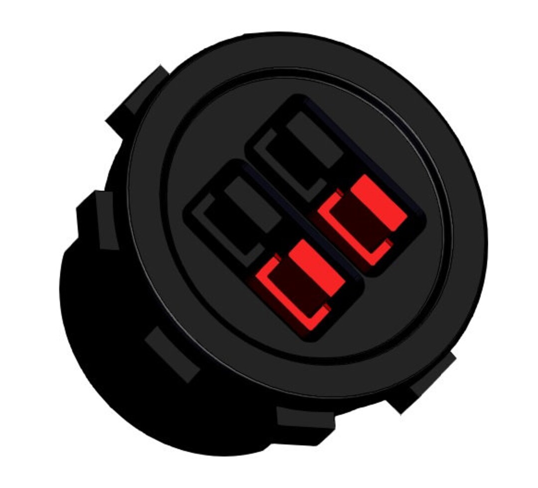 Anderson Powerpole Panel Mount | 3D Printed Anderson Plug Accessories ...