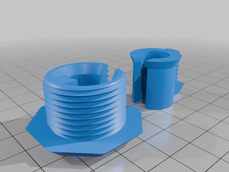 Cat5 Wall Grommet | 3D Printed Cat5 Wall Grommet | Neat Cable ...