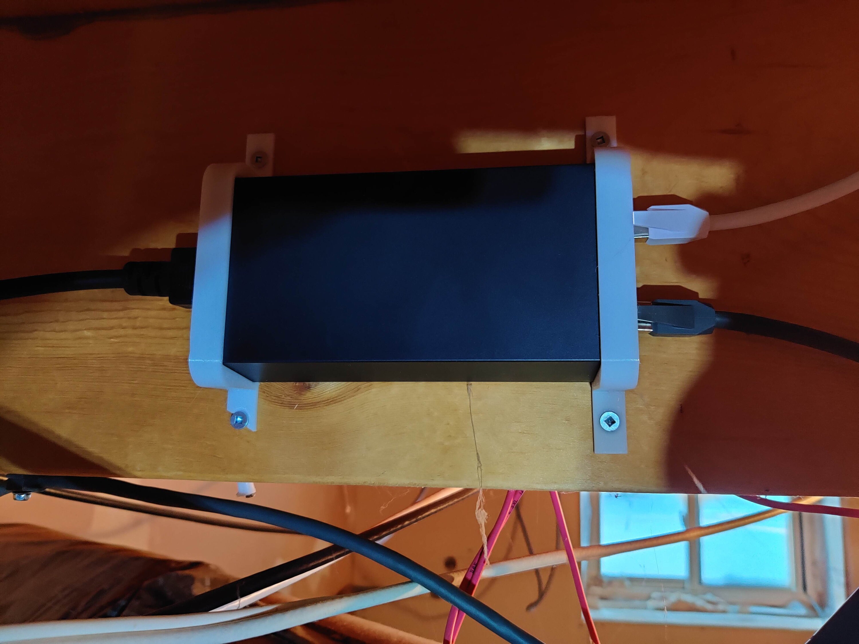 3D Printed Starlink Router and Power Brick Wall Mount (SL-03) - Etsy