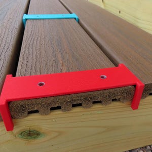 TREX Decking Jig for Spacing and Marking Screw Holes | 3D Printed Home ...