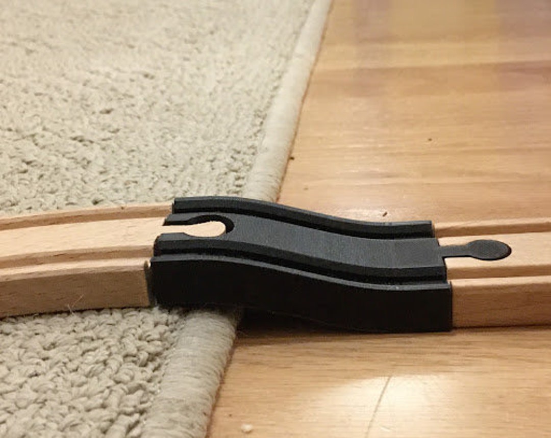 Slight Incline for Wooden Train Track | 3D Printed Wooden Train Track ...
