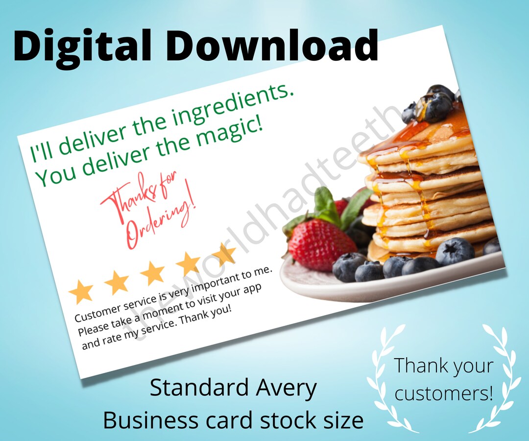 Grocery Delivery, Delivery Driver, Delivery, Thank You Card, Digital ...