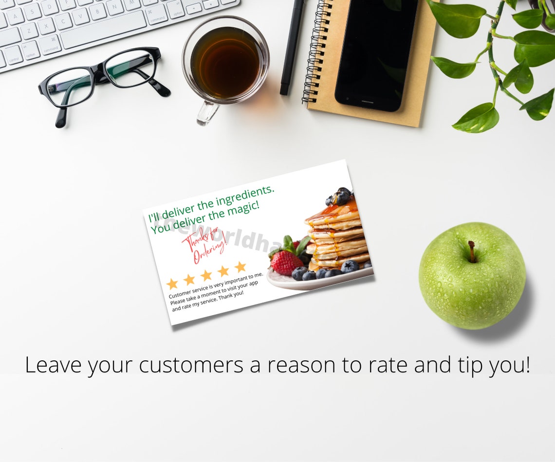 Grocery Delivery, Delivery Driver, Delivery, Thank You Card, Digital ...