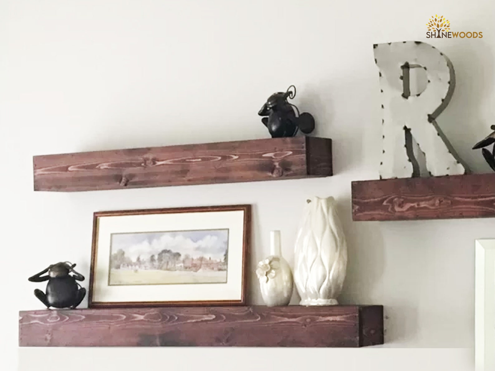 Minimalist Custom Handmade Easy Mount Reclaimed Wall Decor - Etsy