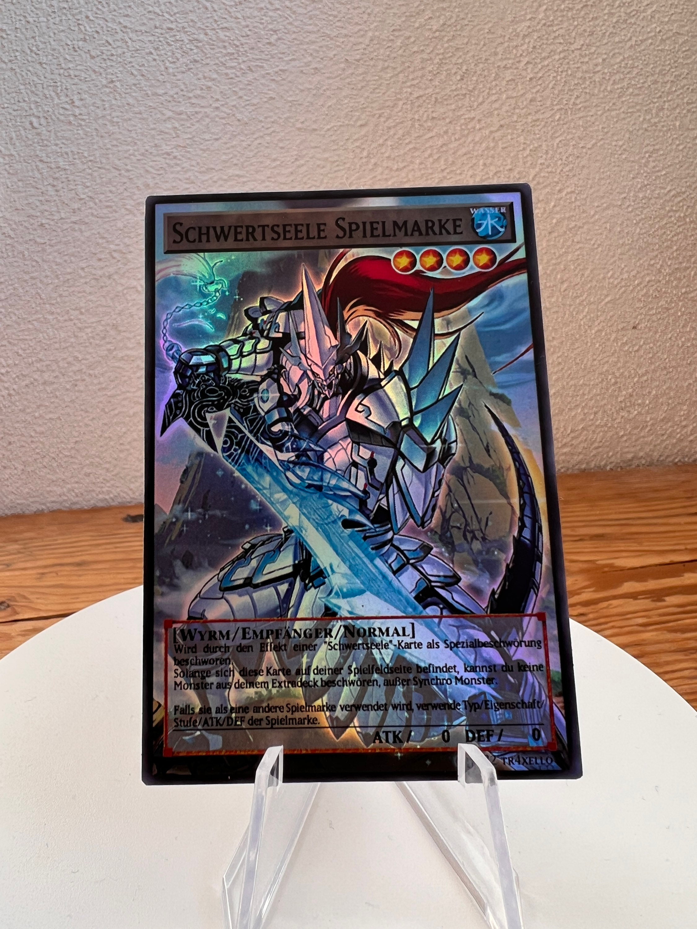 Yu-gi-oh Sword Soul Token Full Art German - Etsy