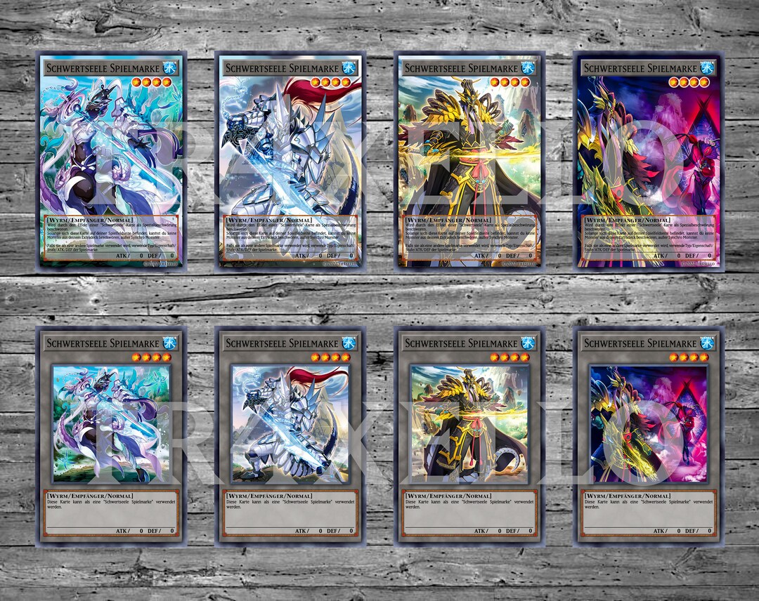 Yu-gi-oh Sword Soul Token Full Art German - Etsy