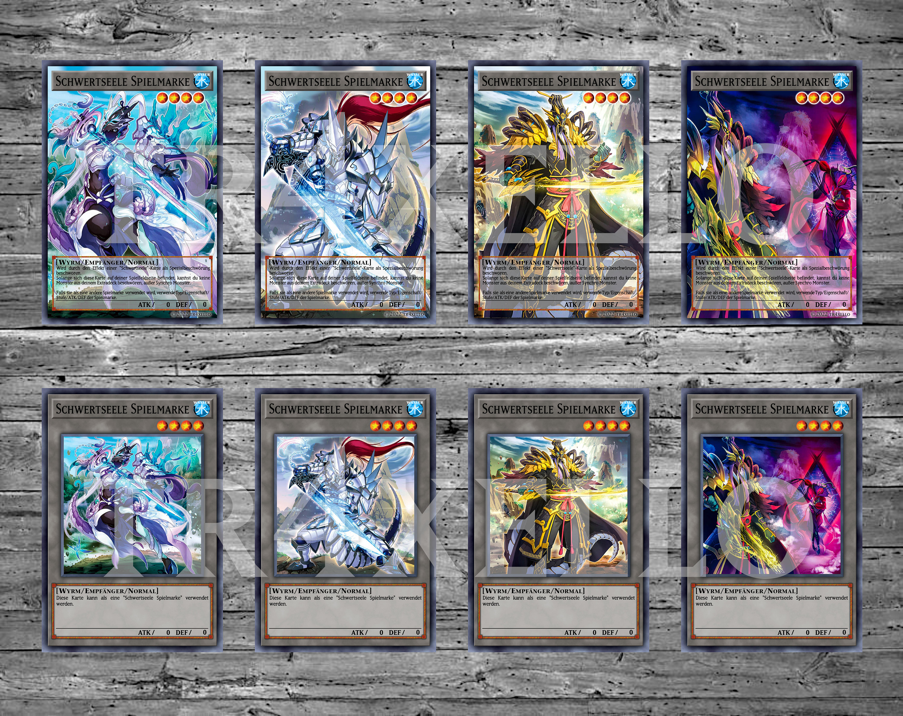 Yu-gi-oh Sword Soul Token Full Art German - Etsy