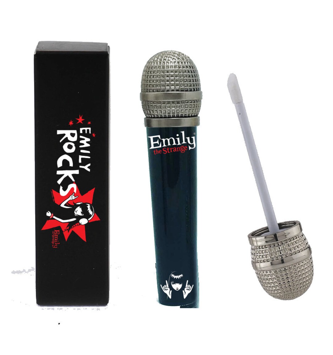 Emily the Strange Microphone Lipsticks - Etsy