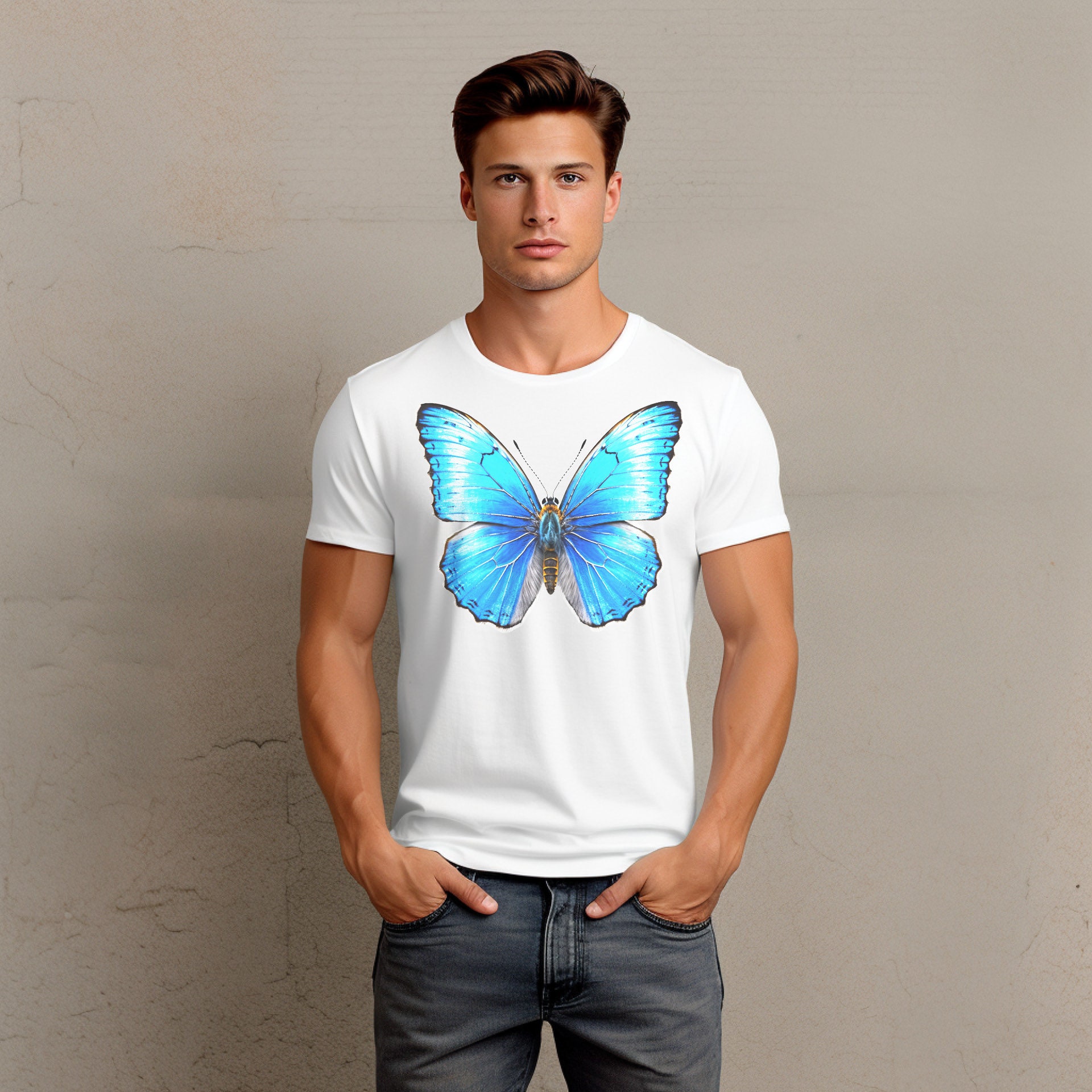 Adonis Blue Butterfly Digital Download High-resolution PNG on ...