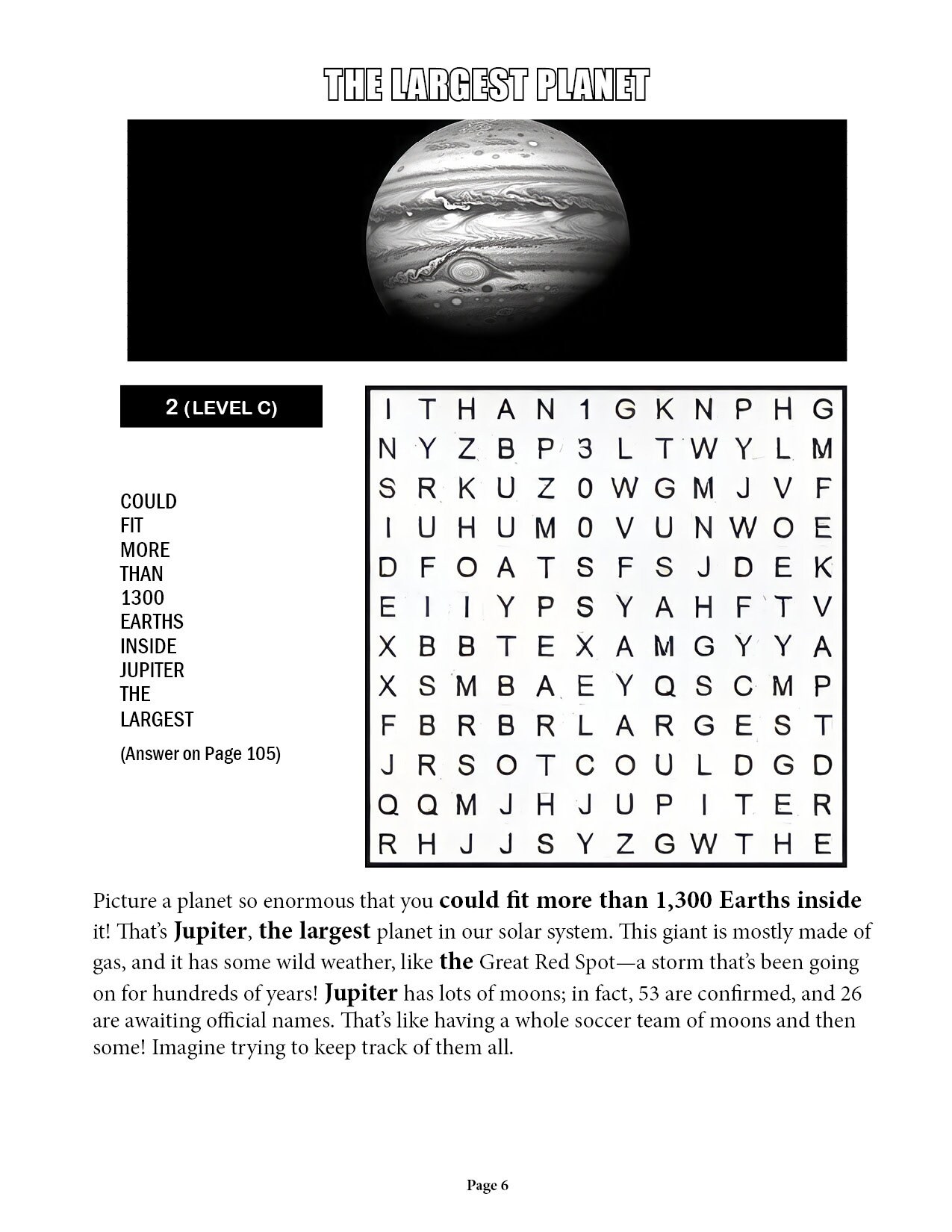 Solar System-themed Activity Book for Kids, Educational Solar System ...