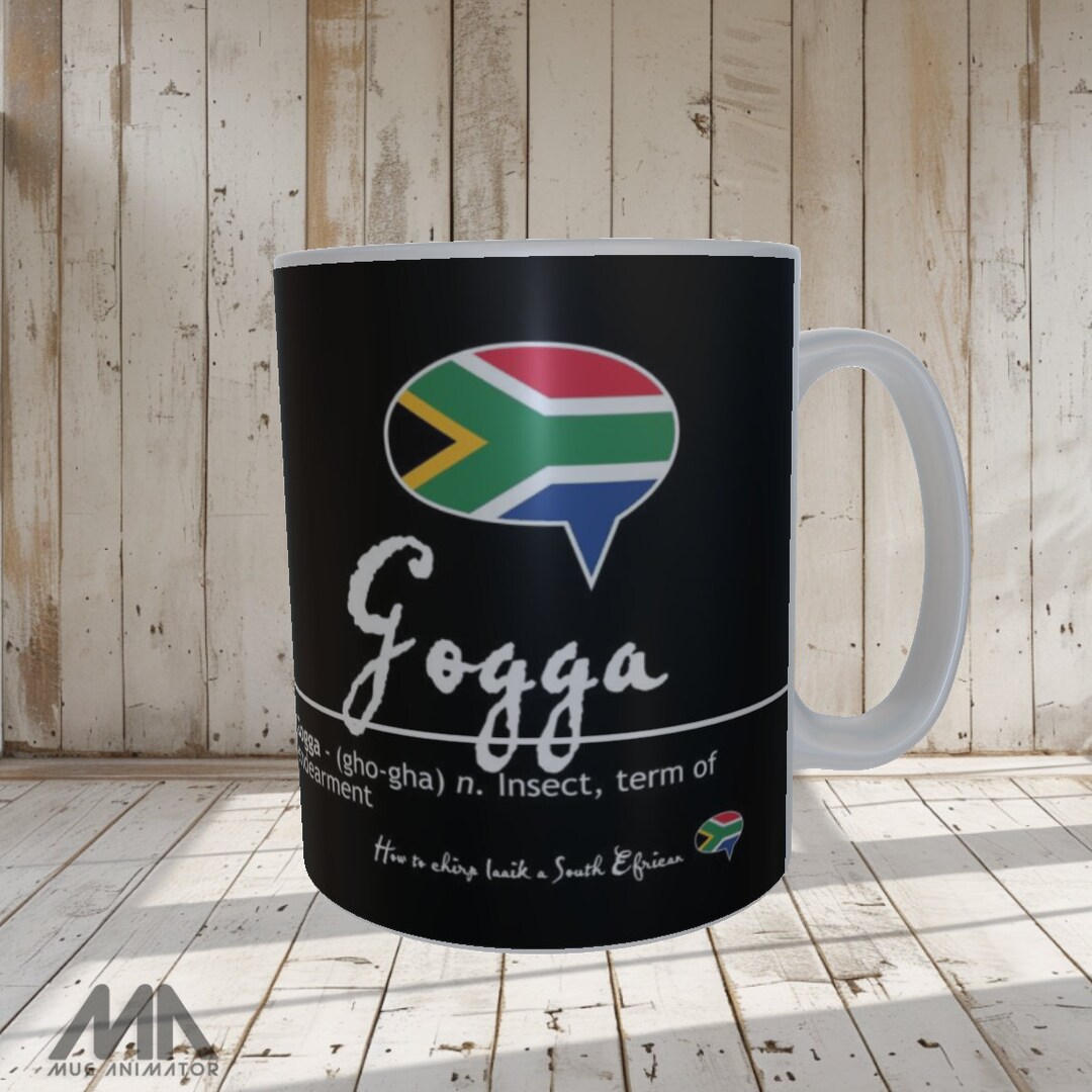 Afrikaans Gogga Mug 11 Oz Mug Design Sublimation High Resolution PNG ...