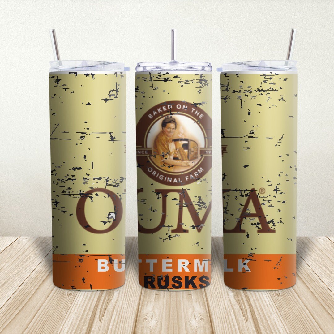 Ouma Beskuit 20oz Straight Tumbler Design Sublimation High Resolution ...
