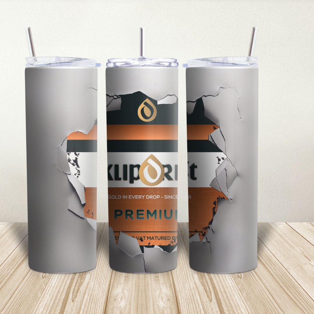 Klipdrift 20oz Straight Tumbler Design Sublimation High Resolution PNG ...