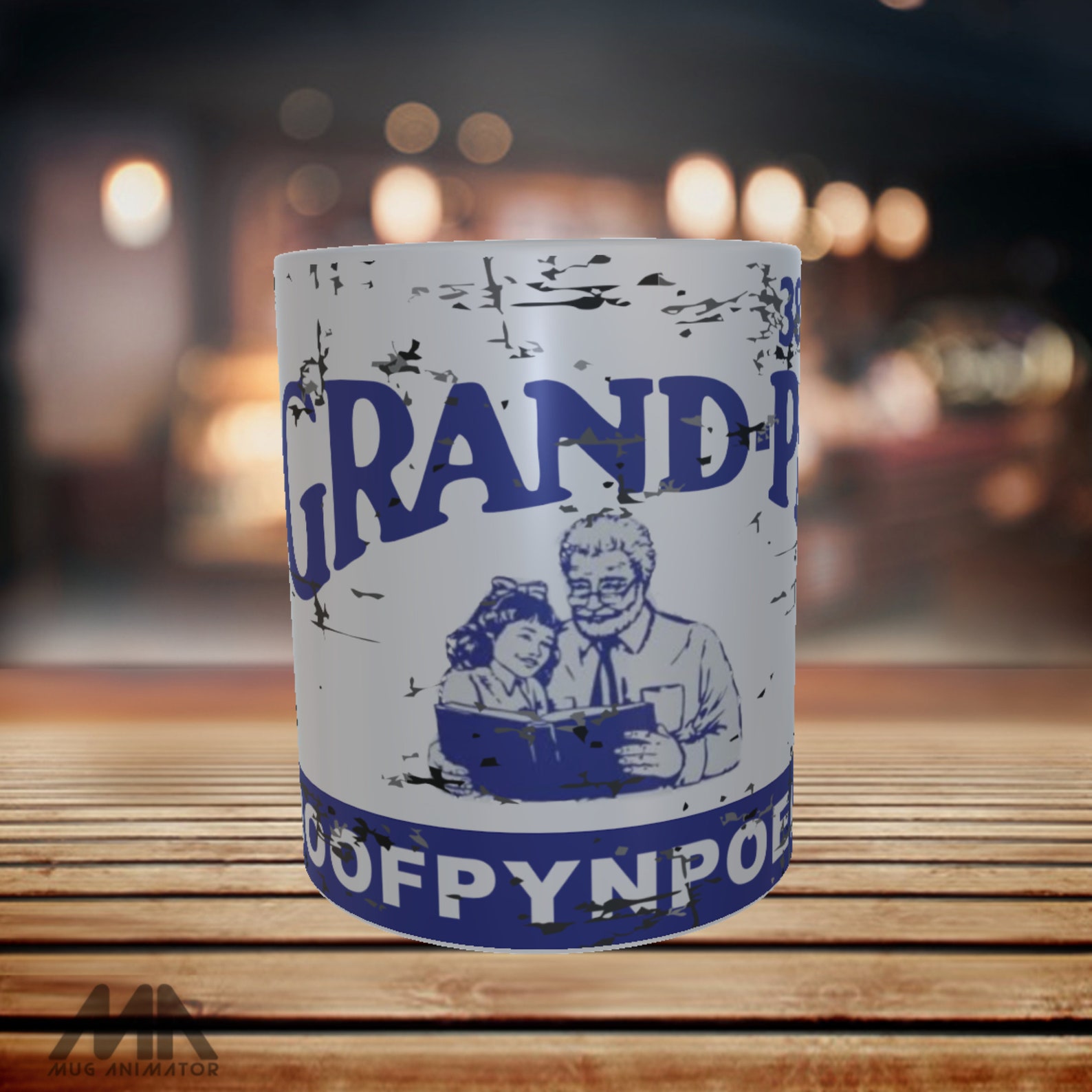 Grand Pa 11 Oz Mug Design Sublimation High Resolution PNG File Digital ...