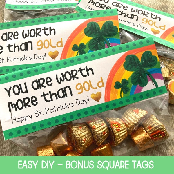 St Patricks Day Treat Bags - Etsy