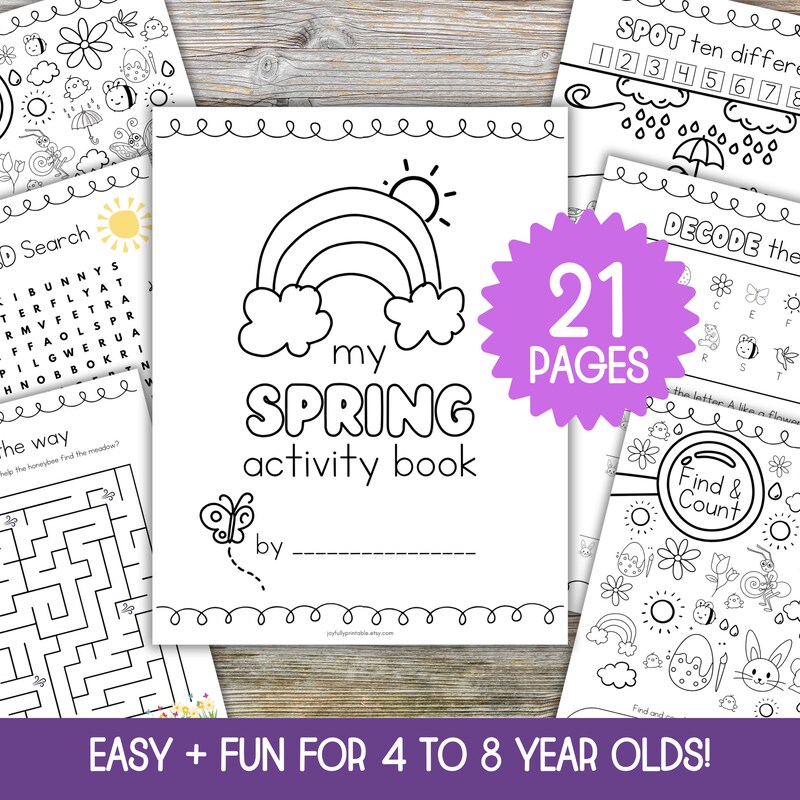 Preschool Worksheets - Etsy