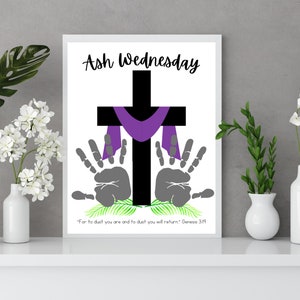 Ash Wednesday Craft, Ash Wednesday for Kids, Catholic Lent for Kids ...