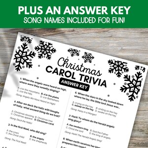 Christmas Song Trivia, Christmas Trivia Games, Christmas Carol ...