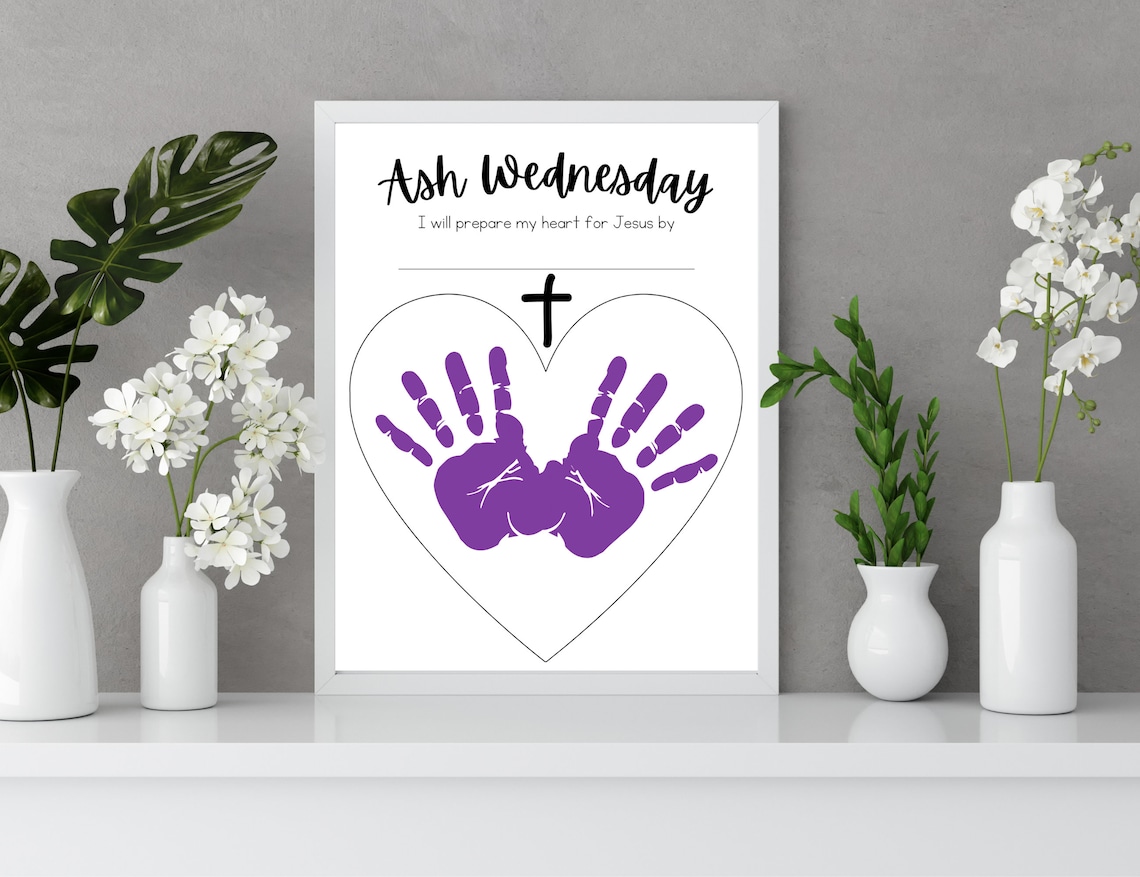 Ash Wednesday Craft, Ash Wednesday for Kids, Catholic Lent for Kids ...