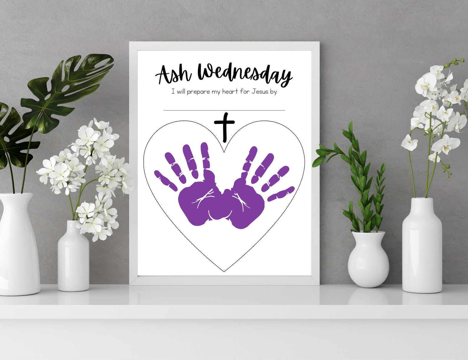 Ash Wednesday Craft, Ash Wednesday for Kids, Catholic Lent for Kids ...