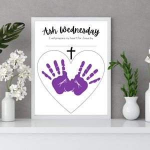 Ash Wednesday Craft, Ash Wednesday for Kids, Catholic Lent for Kids ...