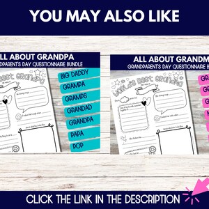 Grandpa and Grandma Card Printable, Grandparents Day Fingerprint Gift ...