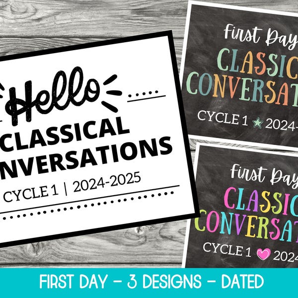 Classical Conversations - Etsy