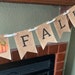 Happy Fall Banner Printable, Fall Banner for Mantle, Printable Fall ...