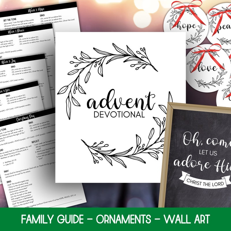 Advent Ornaments - Etsy