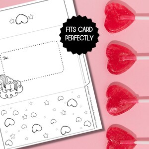 Printable Valentines Day Card for Teacher, Unicorn Valentine, Teacher ...