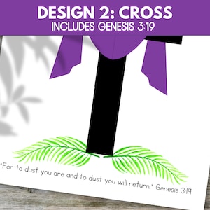 Ash Wednesday Craft, Ash Wednesday for Kids, Catholic Lent for Kids ...