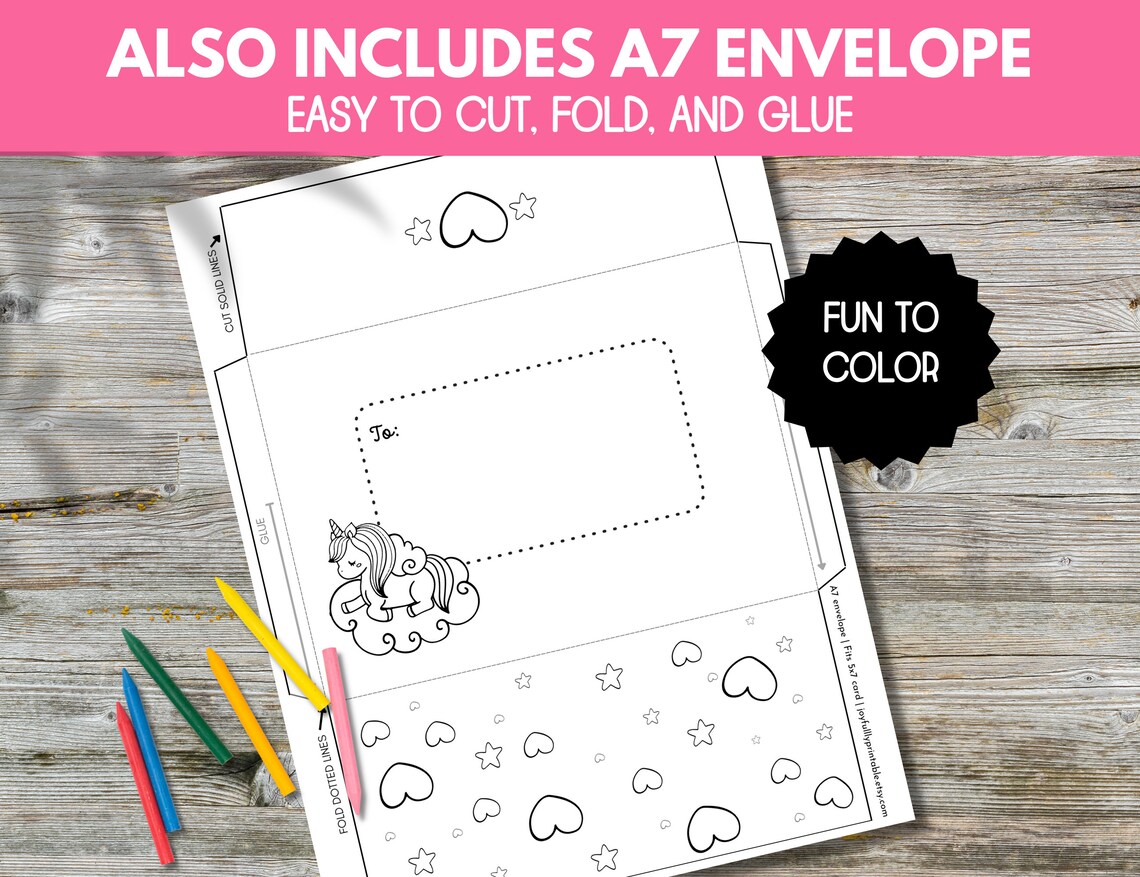Printable Valentines Day Card for Teacher, Unicorn Valentine, Teacher ...