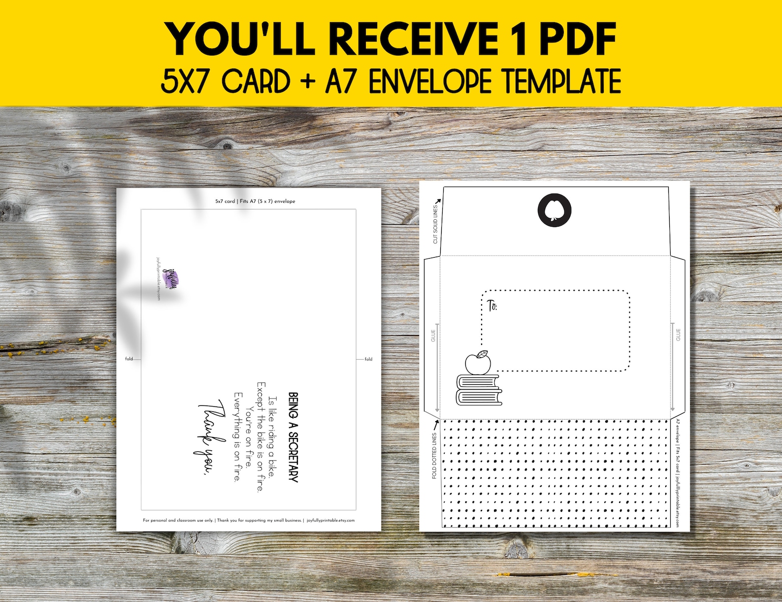 School Secretary Appreciation Card Printable, School Secretary Thank ...